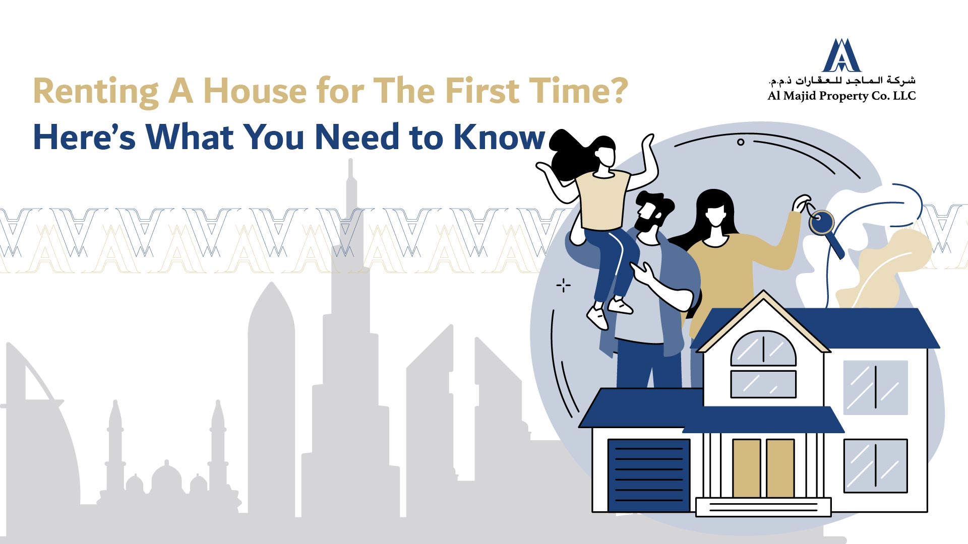 Things to know when renting a house for the first time
